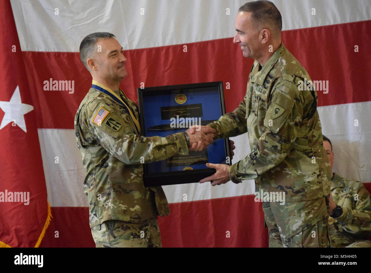 Indiana National Guard Command Sgt. Maj. James H. Martin Jr., of ...