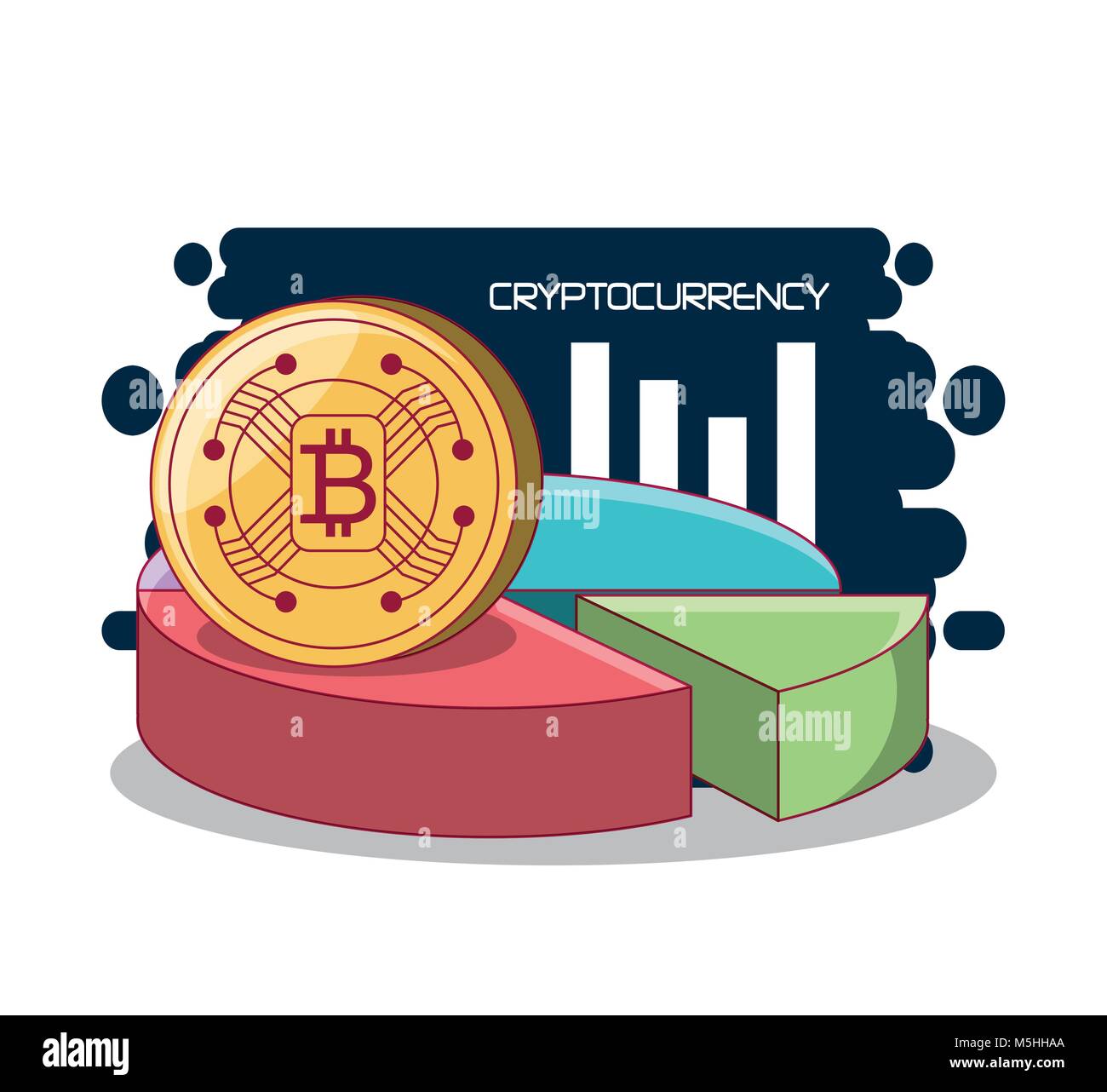 cryptocurrency design concept Stock Vector Image & Art - Alamy