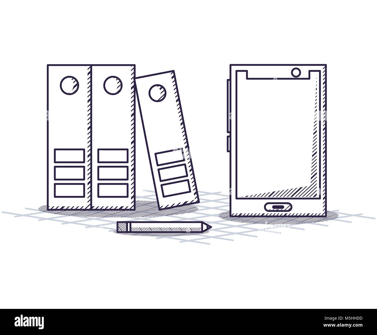 Office supplies design Stock Vector Image & Art - Alamy