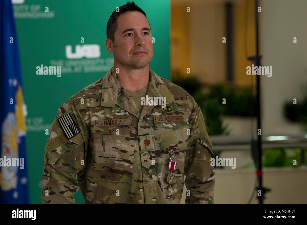 Maj. Eric Rausch, a Special Operations Surgical Team member with the ...