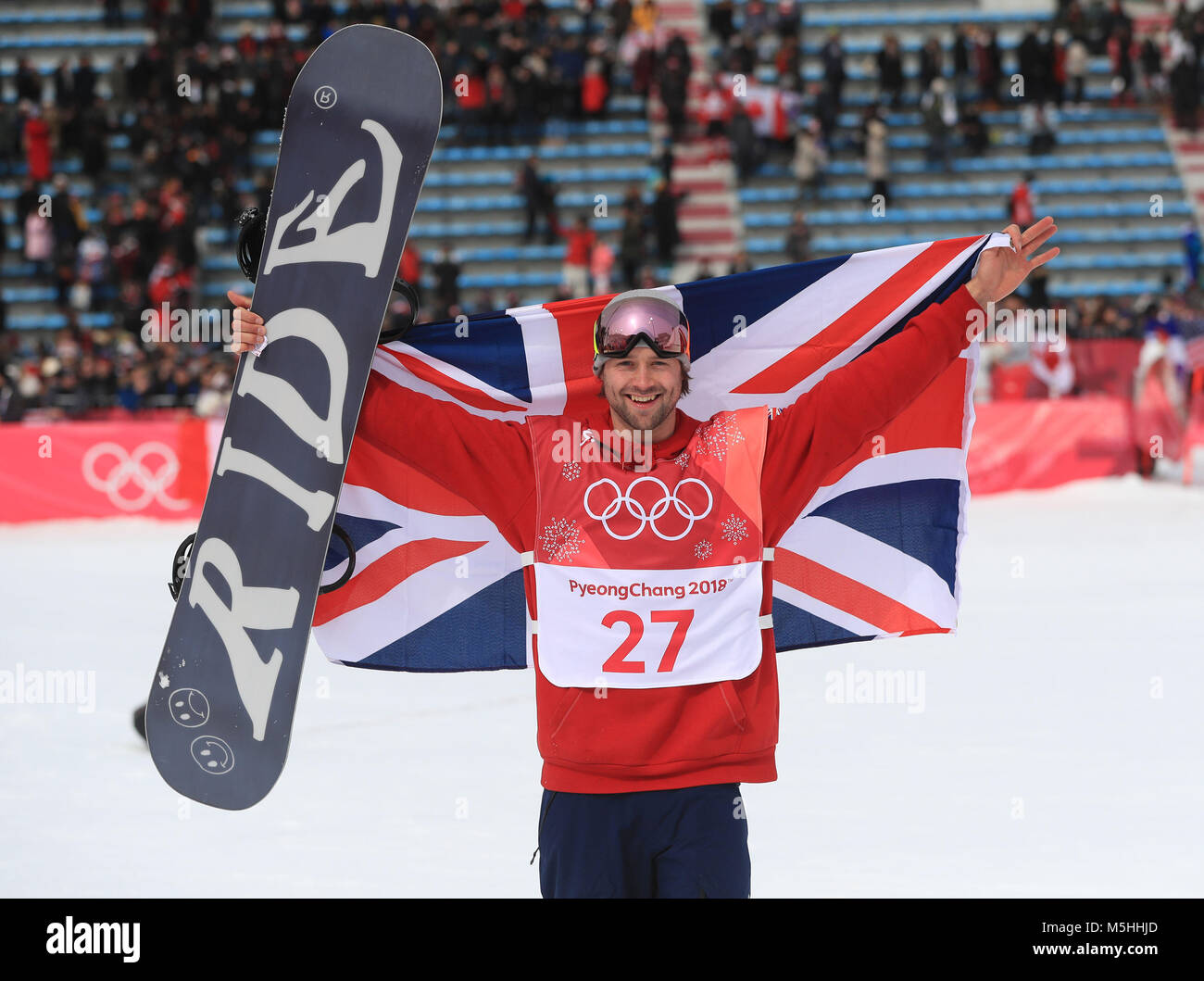 Great Britain's Billy Morgan celebrates a bronze medal in the Men's ...