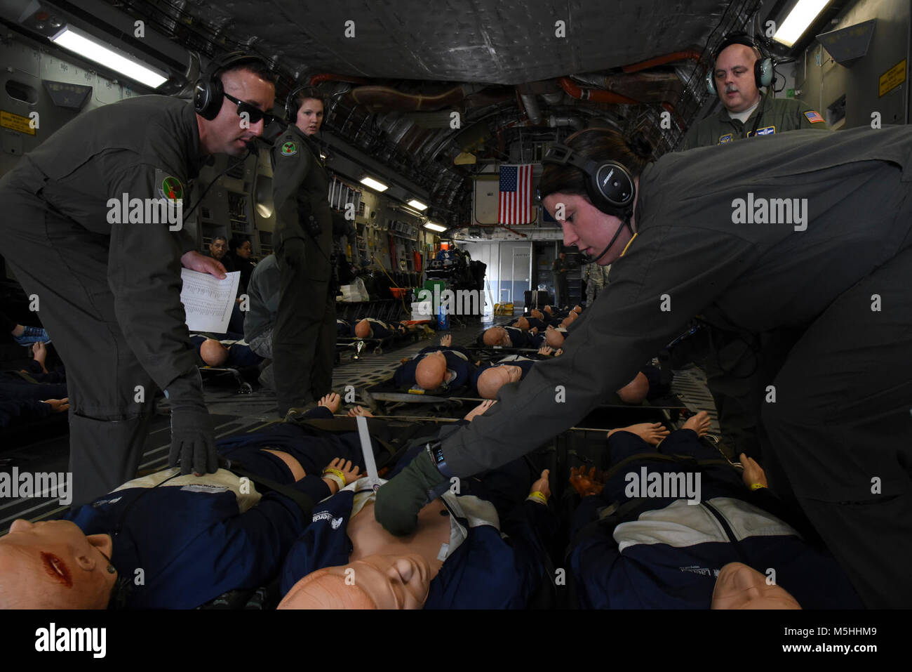 Airmen from multiple aeromedical evacuation squadrons move over 25 ...