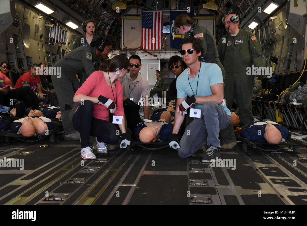 Airmen from multiple aeromedical evacuation squadrons move over 25 ...