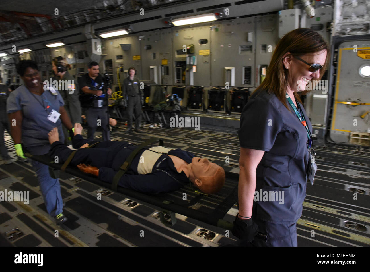 Airmen from multiple aeromedical evacuation squadrons move over 25 ...