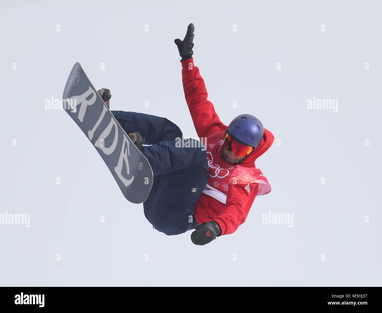 Great Britain's Billy Morgan on his way to a bronze medal in the Men's ...