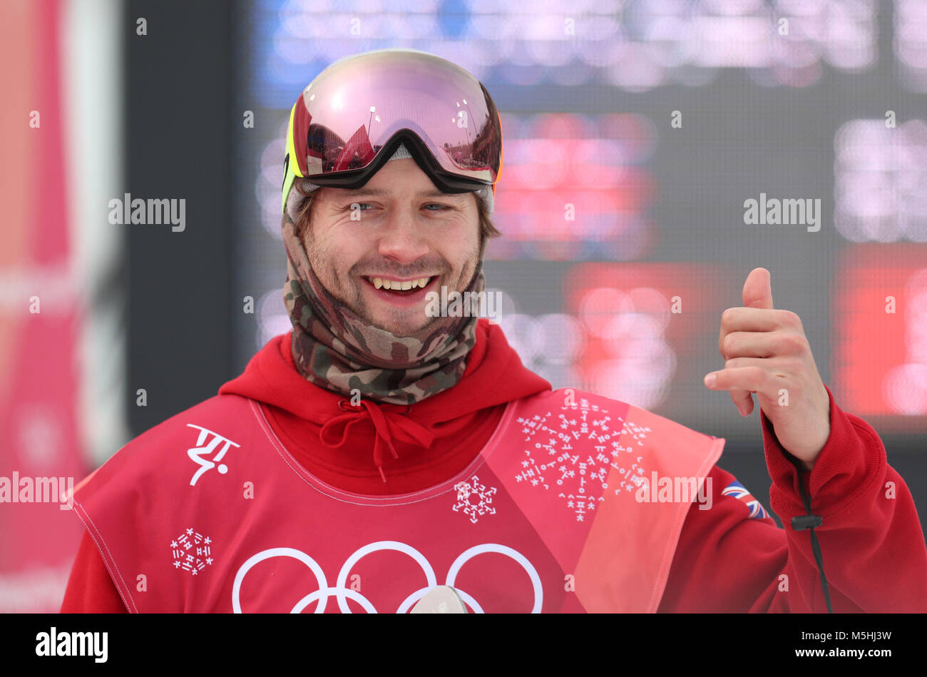 Great Britain's Billy Morgan celebrates a bronze medal in the Men's ...