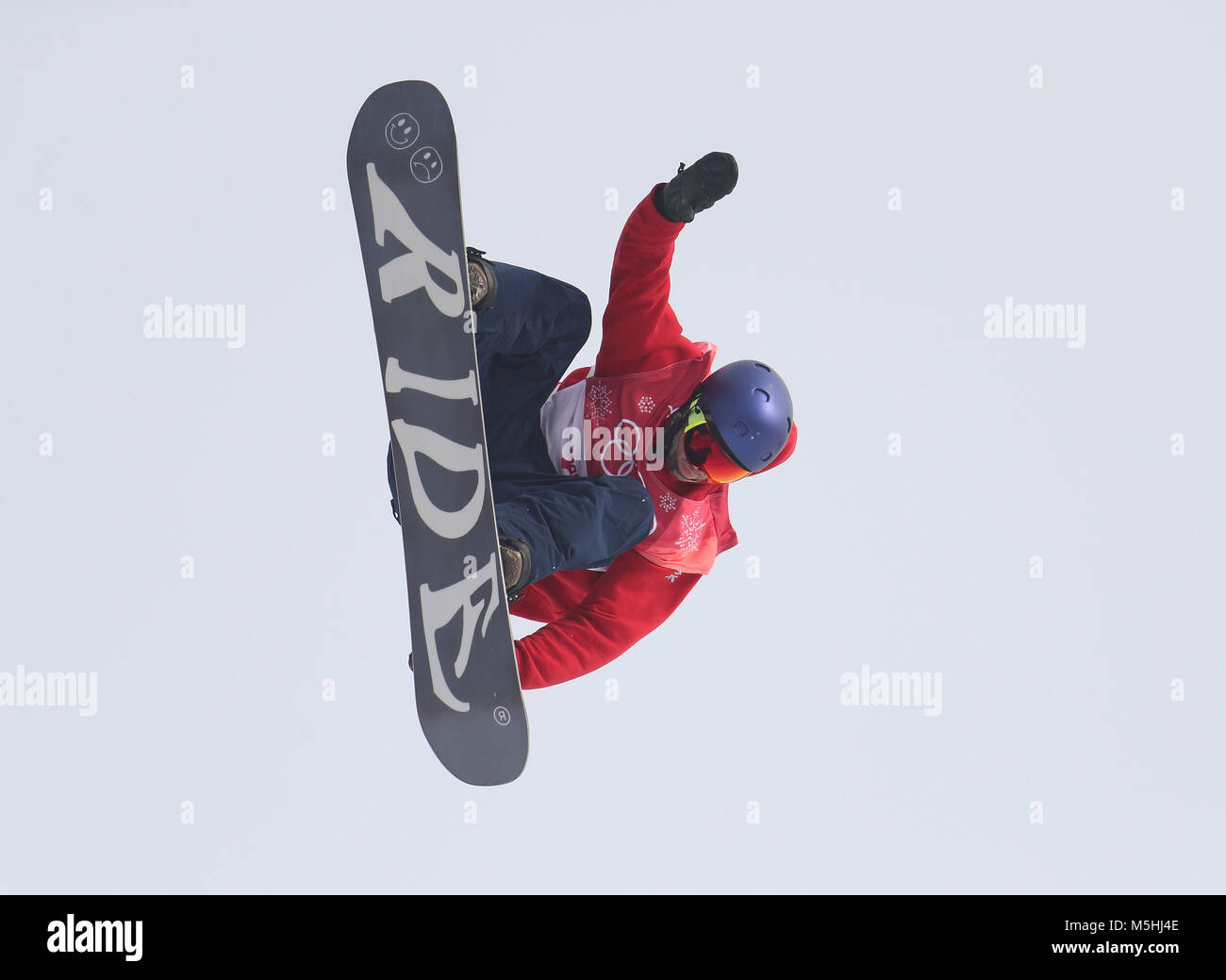 Great Britain's Billy Morgan on his way to a bronze medal in the Men's ...