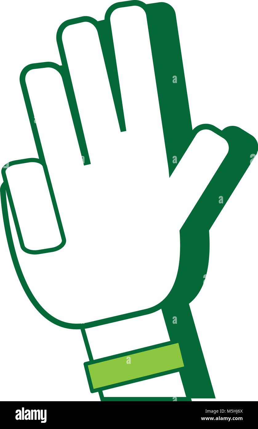 human hand icon Stock Vector Image & Art - Alamy