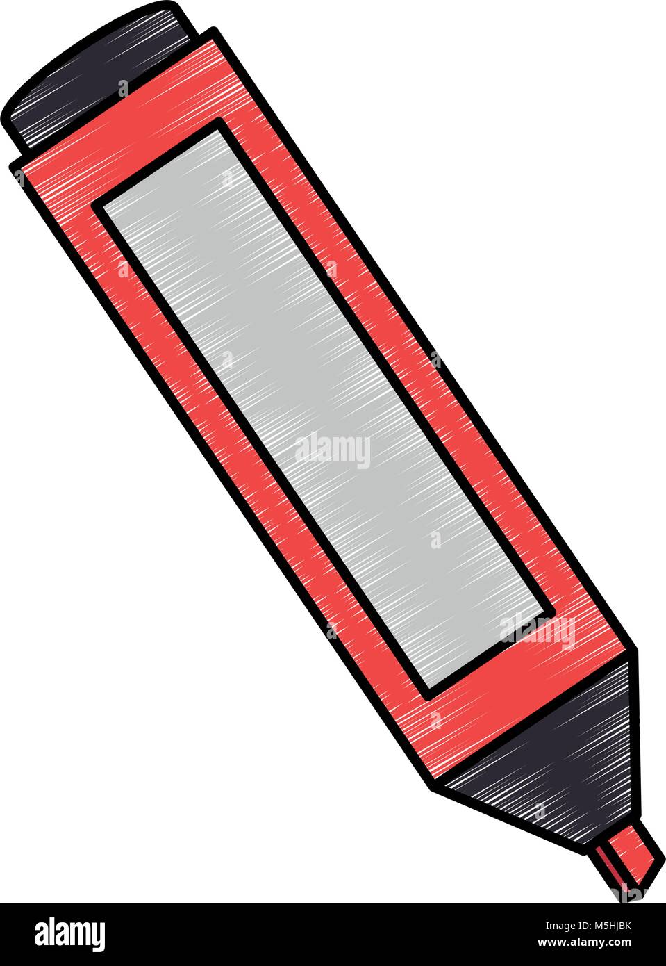 permanent marker school supply icon vector illustration design Stock ...