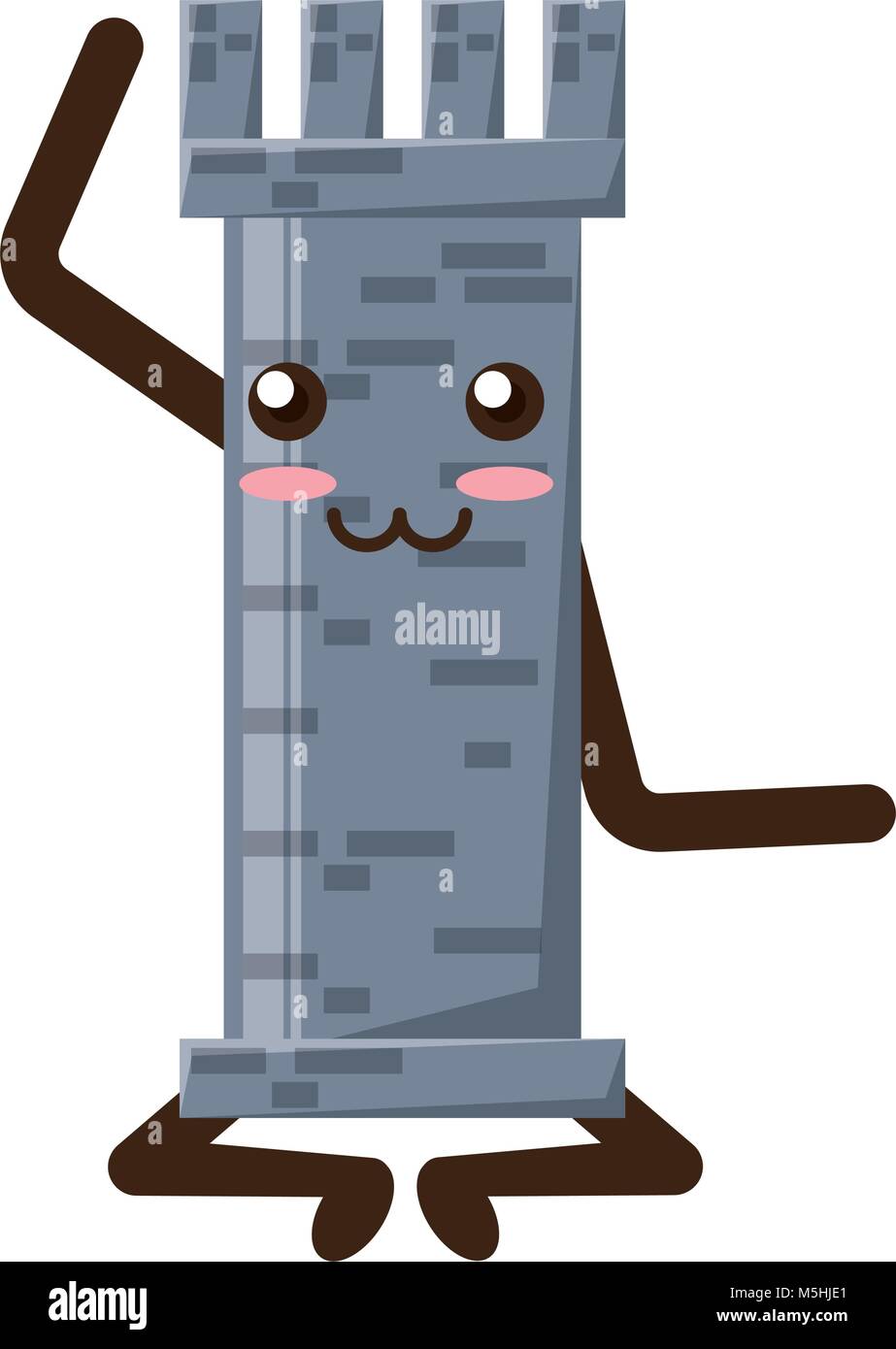 Kawaii tower icon image Stock Vector Image & Art - Alamy