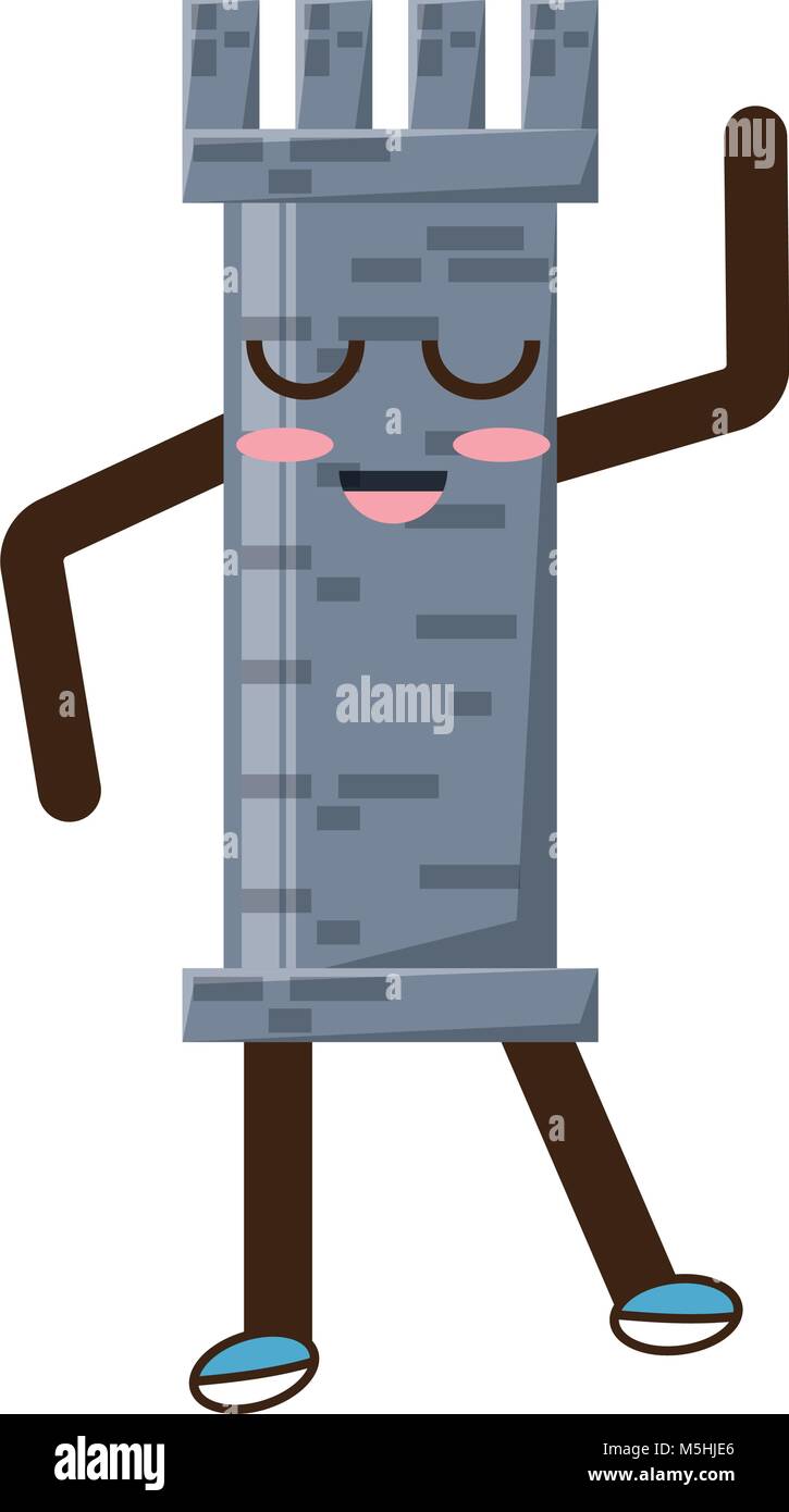 Kawaii tower icon image Stock Vector Image & Art - Alamy