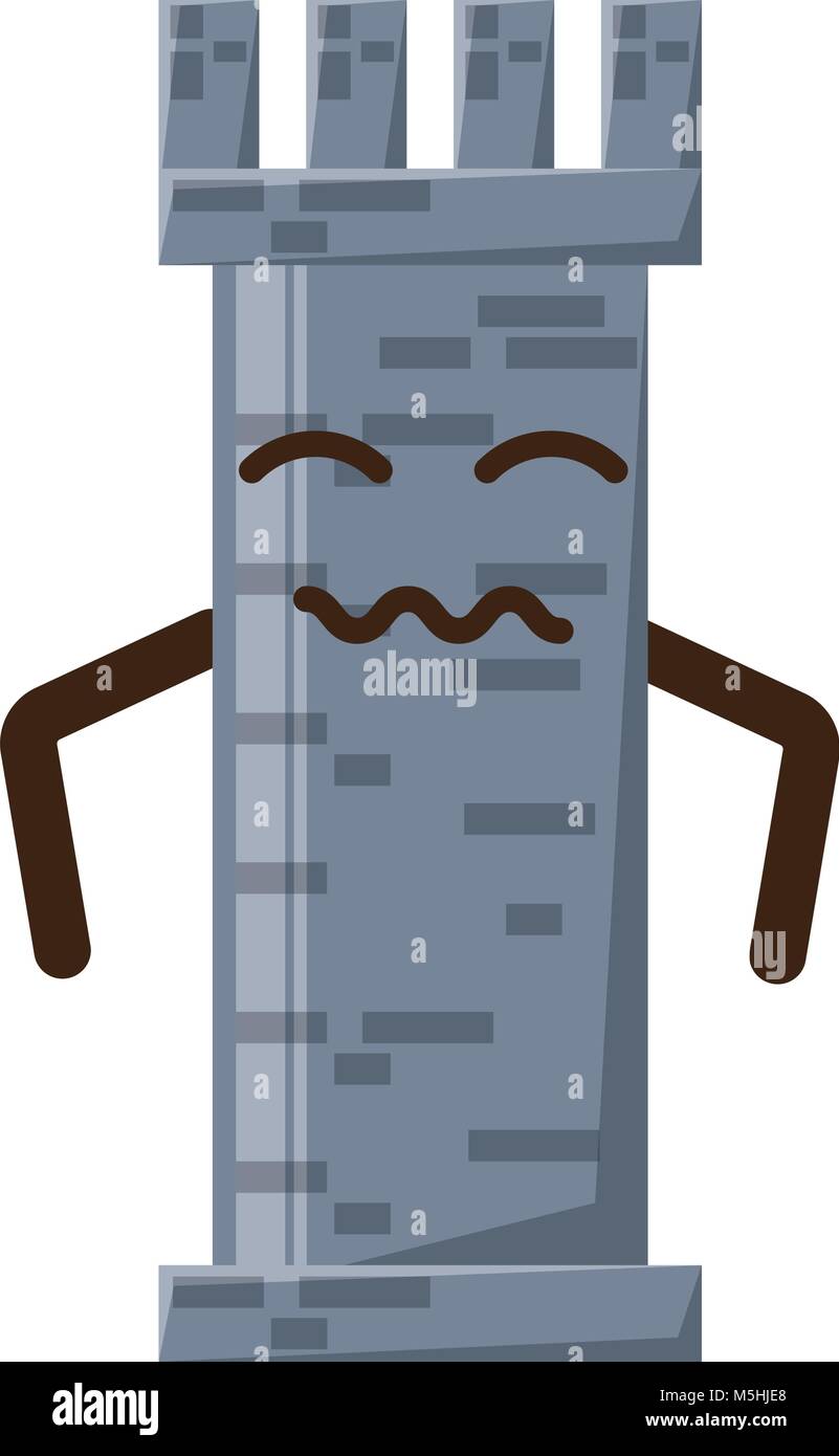 Kawaii tower icon image Stock Vector Image & Art - Alamy