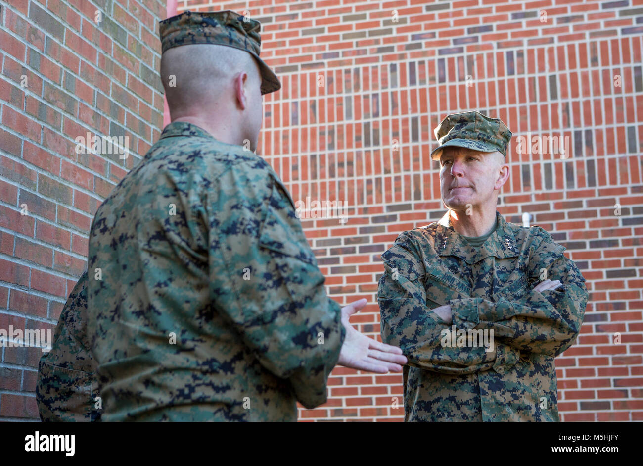 U.S. Marine Corps Lt. Gen. Mark A. Brilakis, the commander of U.S ...