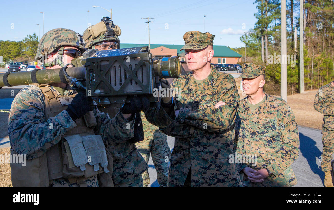 U.S. Marine Corps Lt. Gen. Mark A. Brilakis, the commander of U.S ...