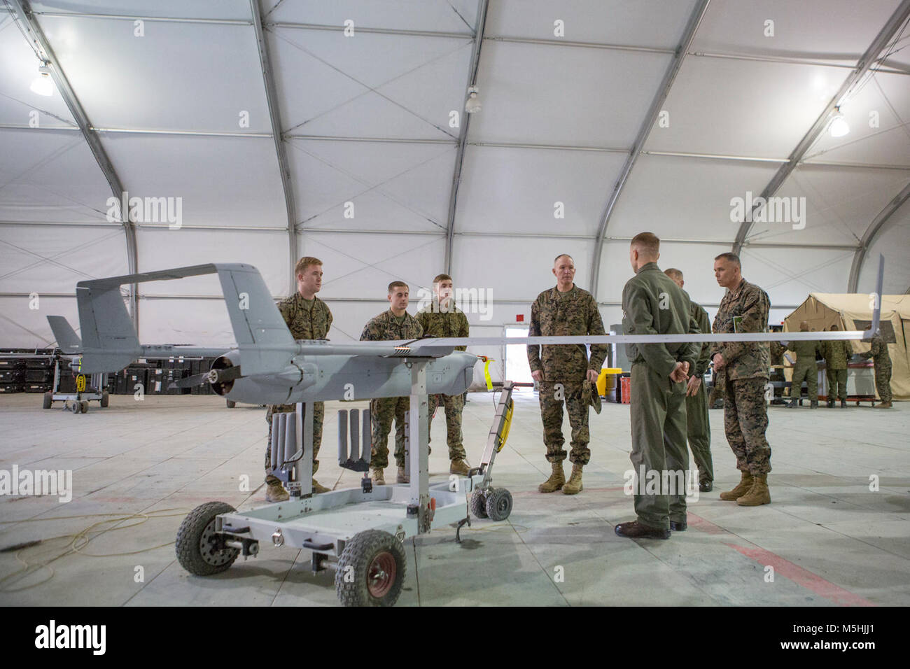 Marines unmanned aerial system hi-res stock photography and images - Alamy