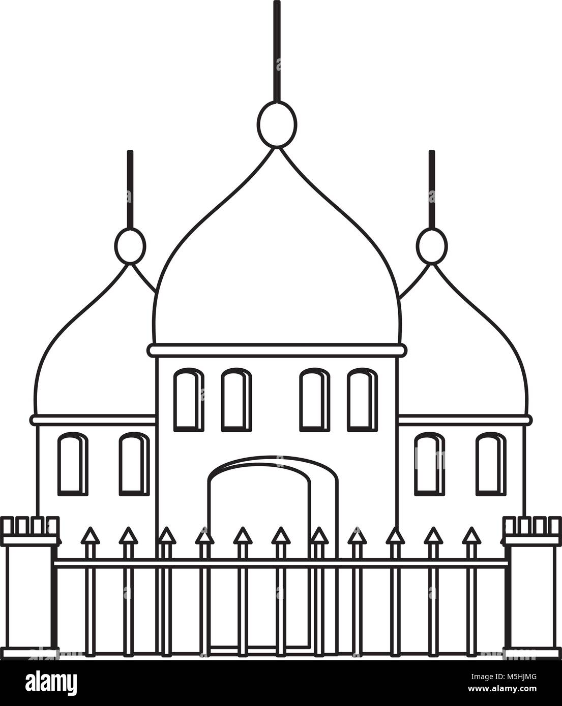 arabian castle design Stock Vector Image & Art - Alamy