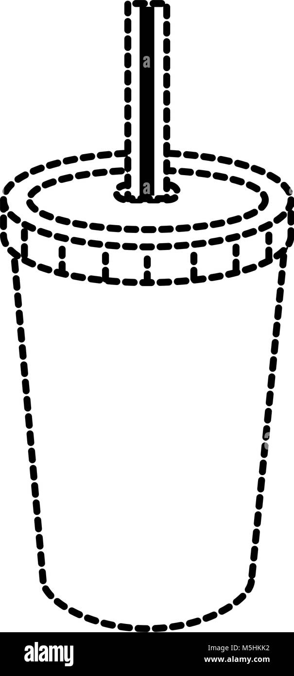 Plastic Cup Coloring Page
