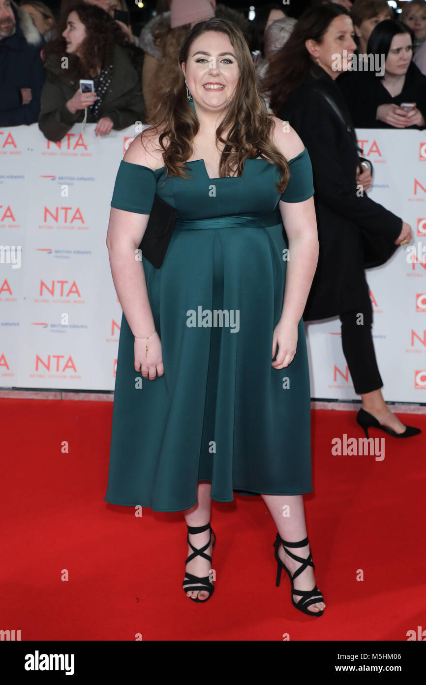 The National TV Awards 2018 - Arrivals Featuring: Clair Norris Where ...