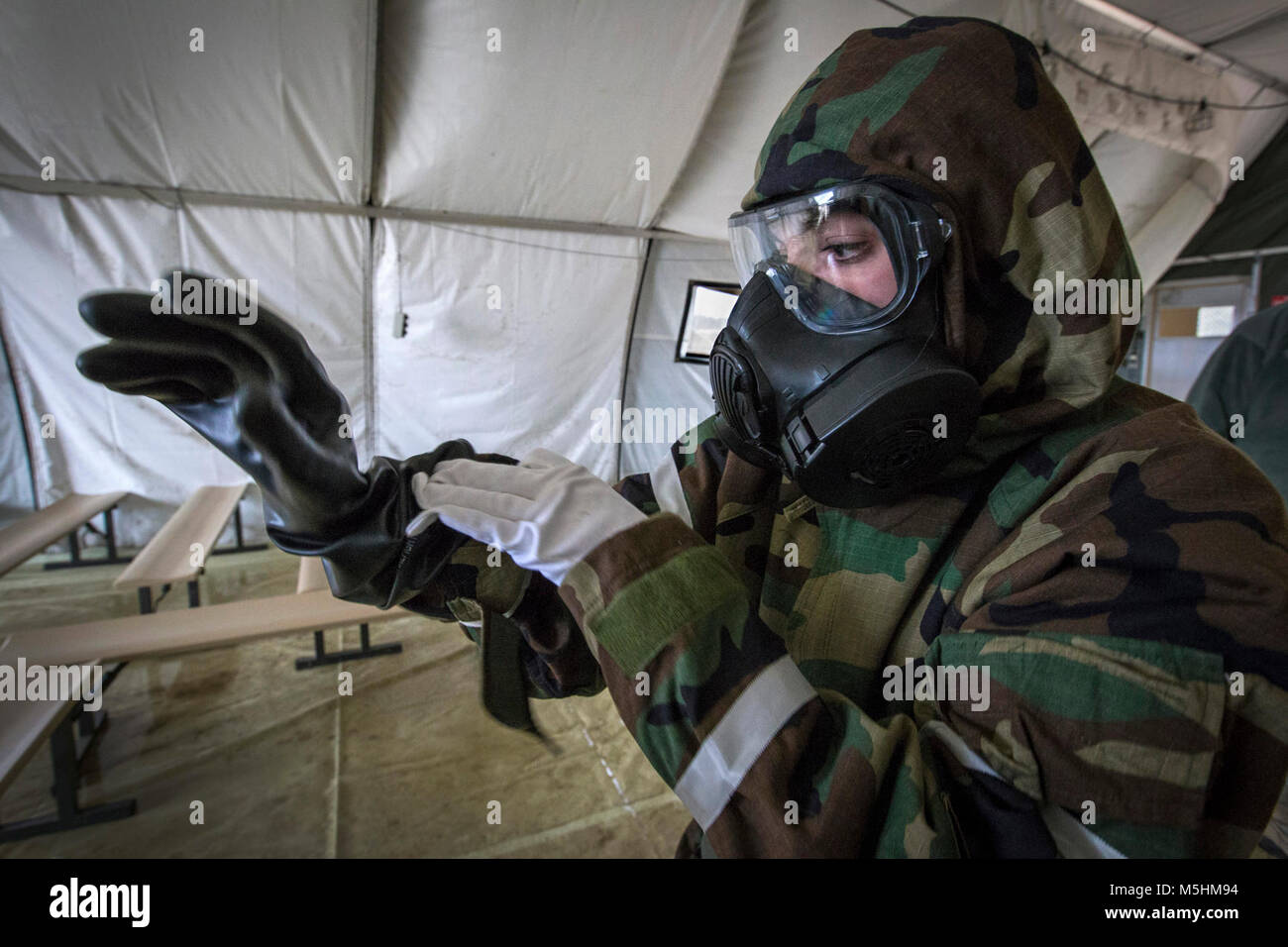 A U.S. Air Force Reserve Citizen Airman with 514th Aeromedical ...