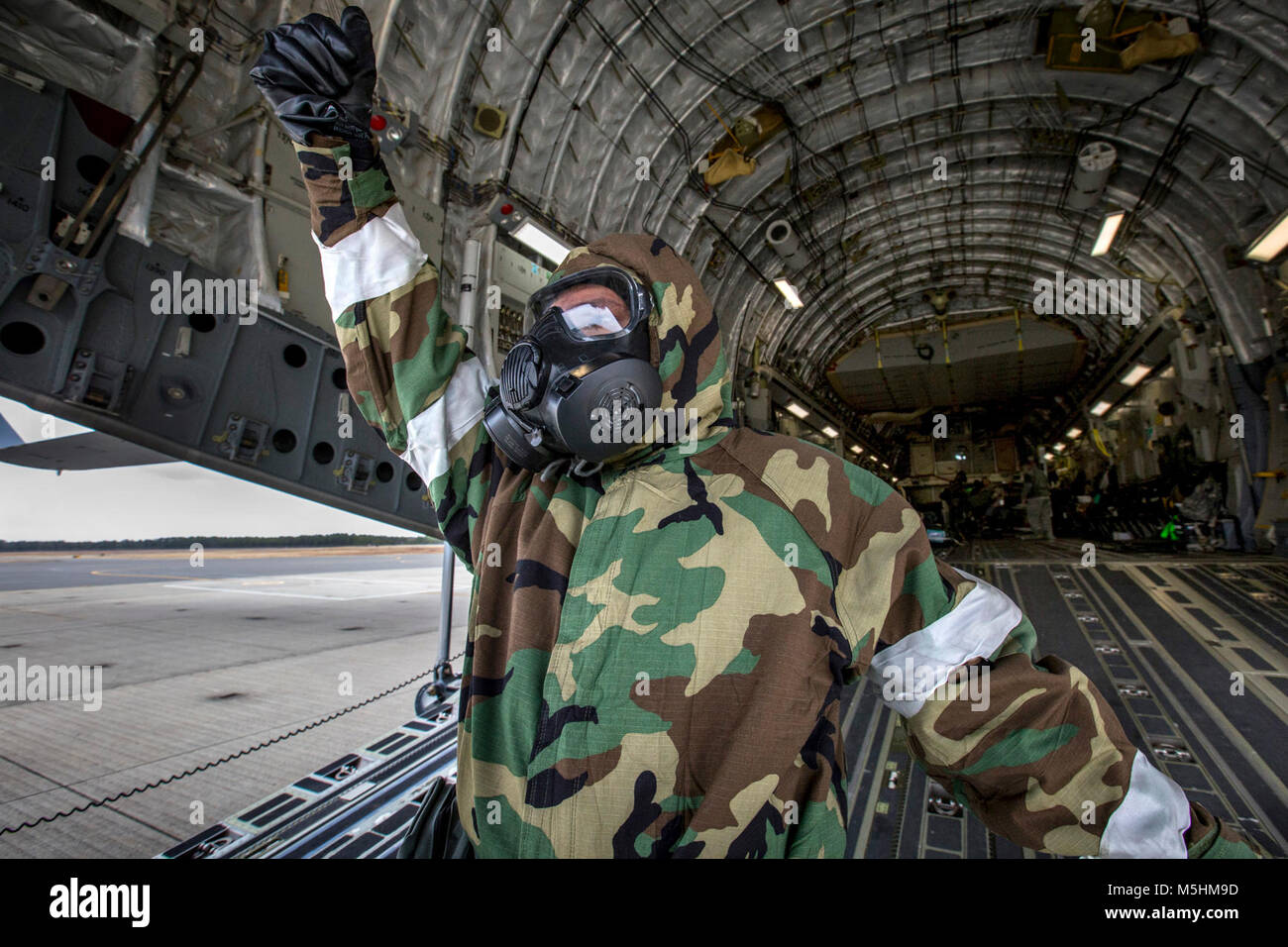 A U.S. Air Force Reserve Citizen Airman with the 514th Aeromedical ...