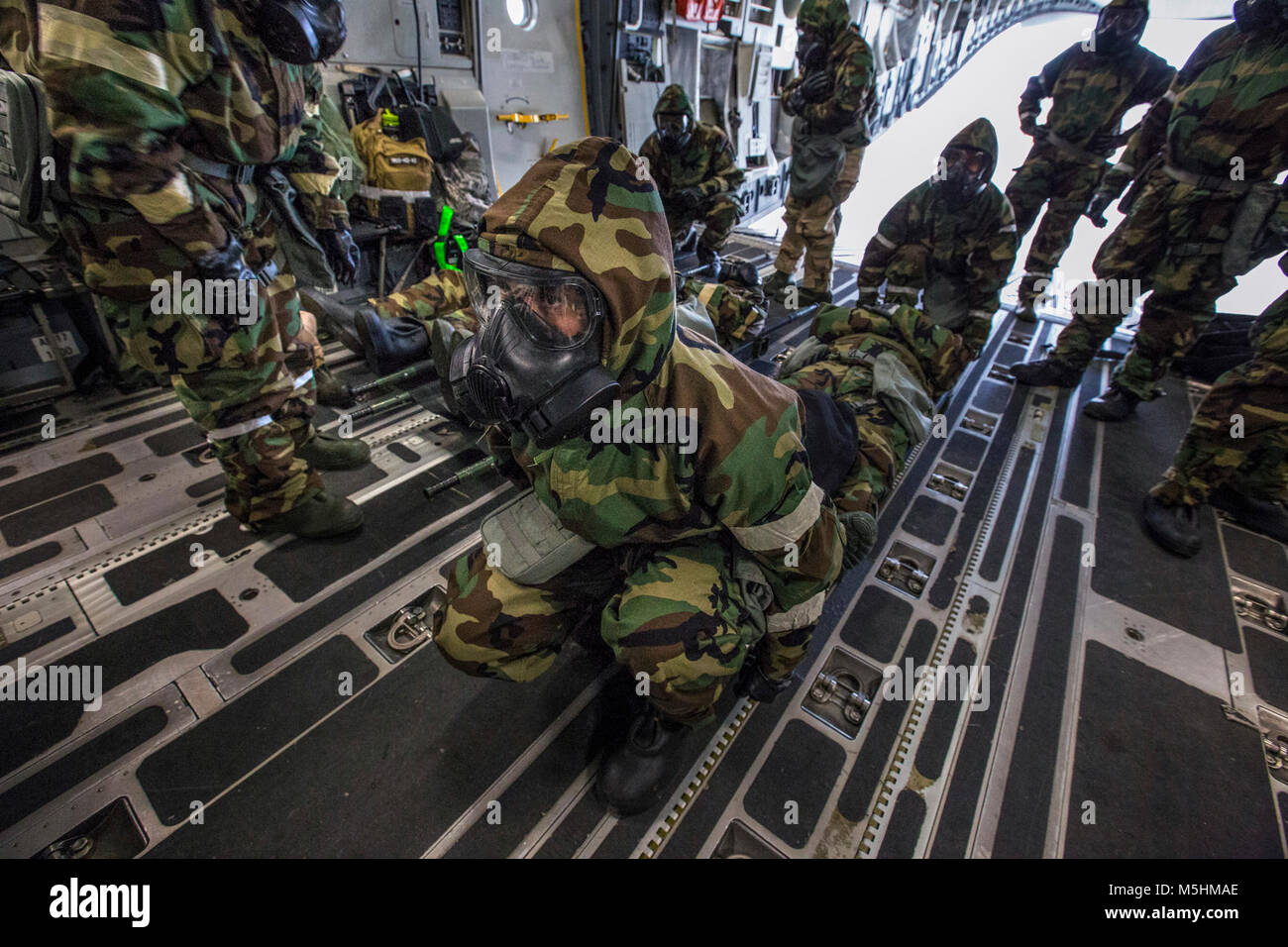 U.S. Air Force Reserve Citizen Airmen with the 514th Aeromedical ...