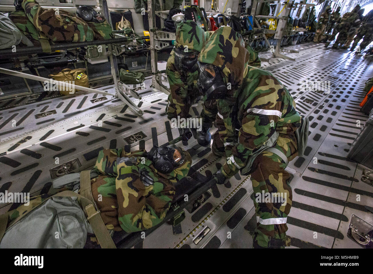 U.S. Air Force Reserve Citizen Airmen with the 514th Aeromedical ...