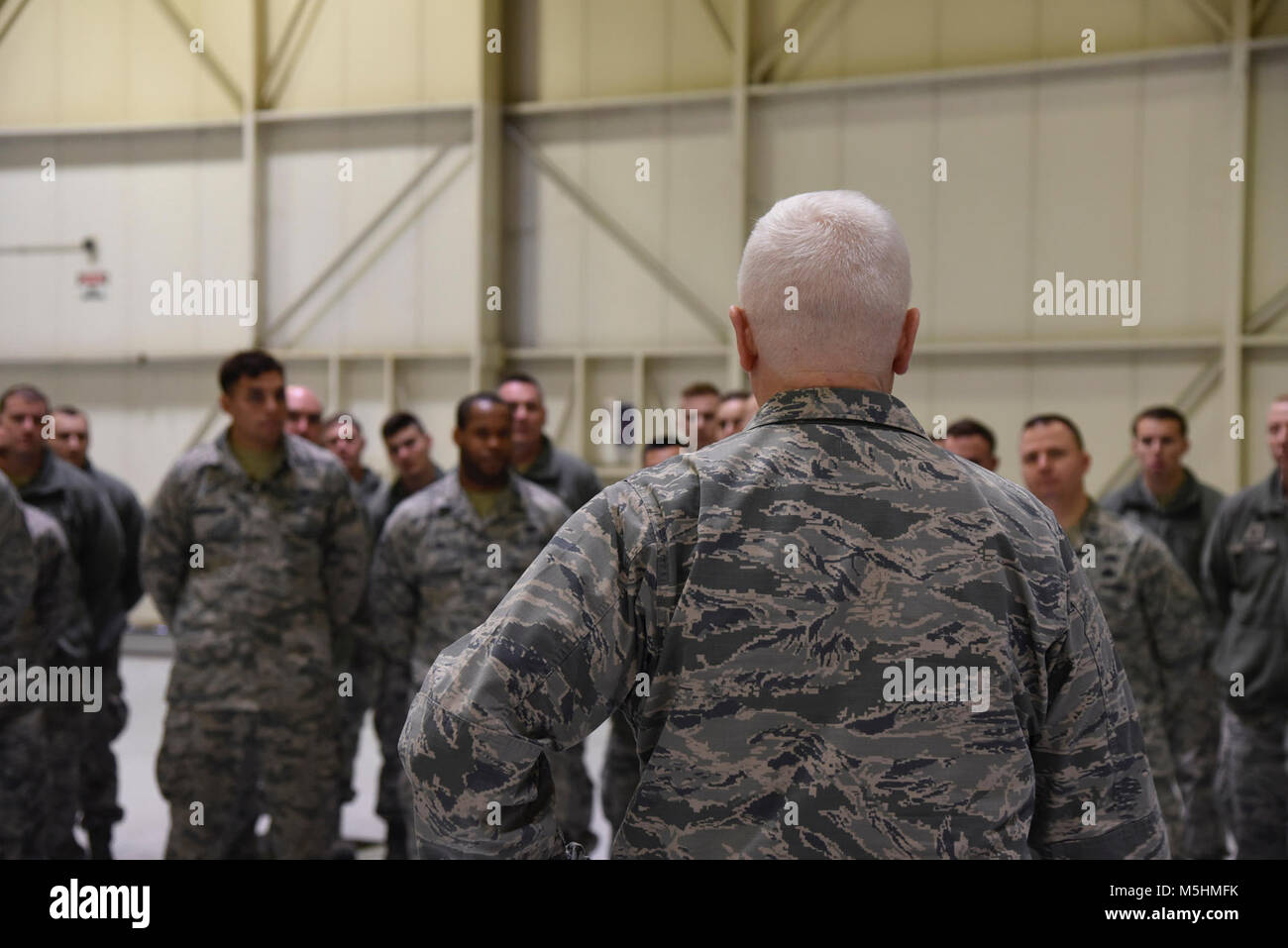 Lt. Gen. L. Scott Rice, the Director of the Air National Guard speaks ...