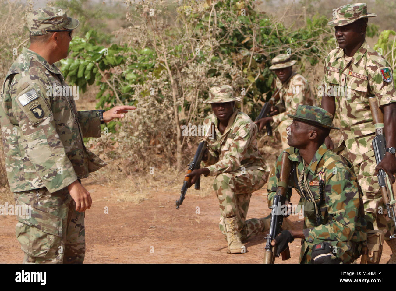 Twelve Soldiers U.S. Army Soldiers share tactics and training with a ...