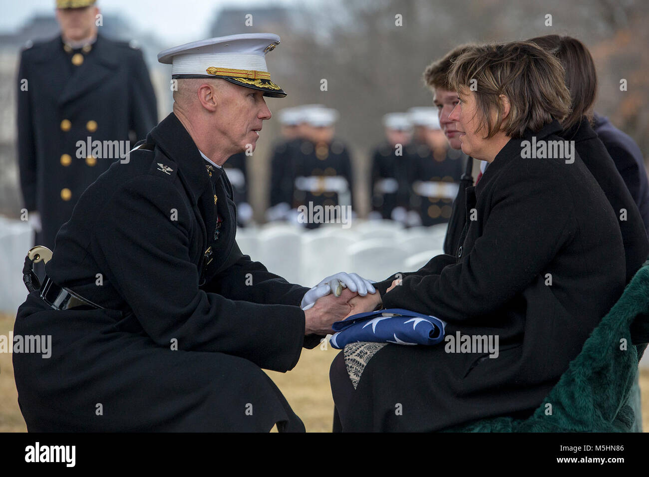 Colonel Tyler J. Zagurski, commanding officer, Marine Barracks ...