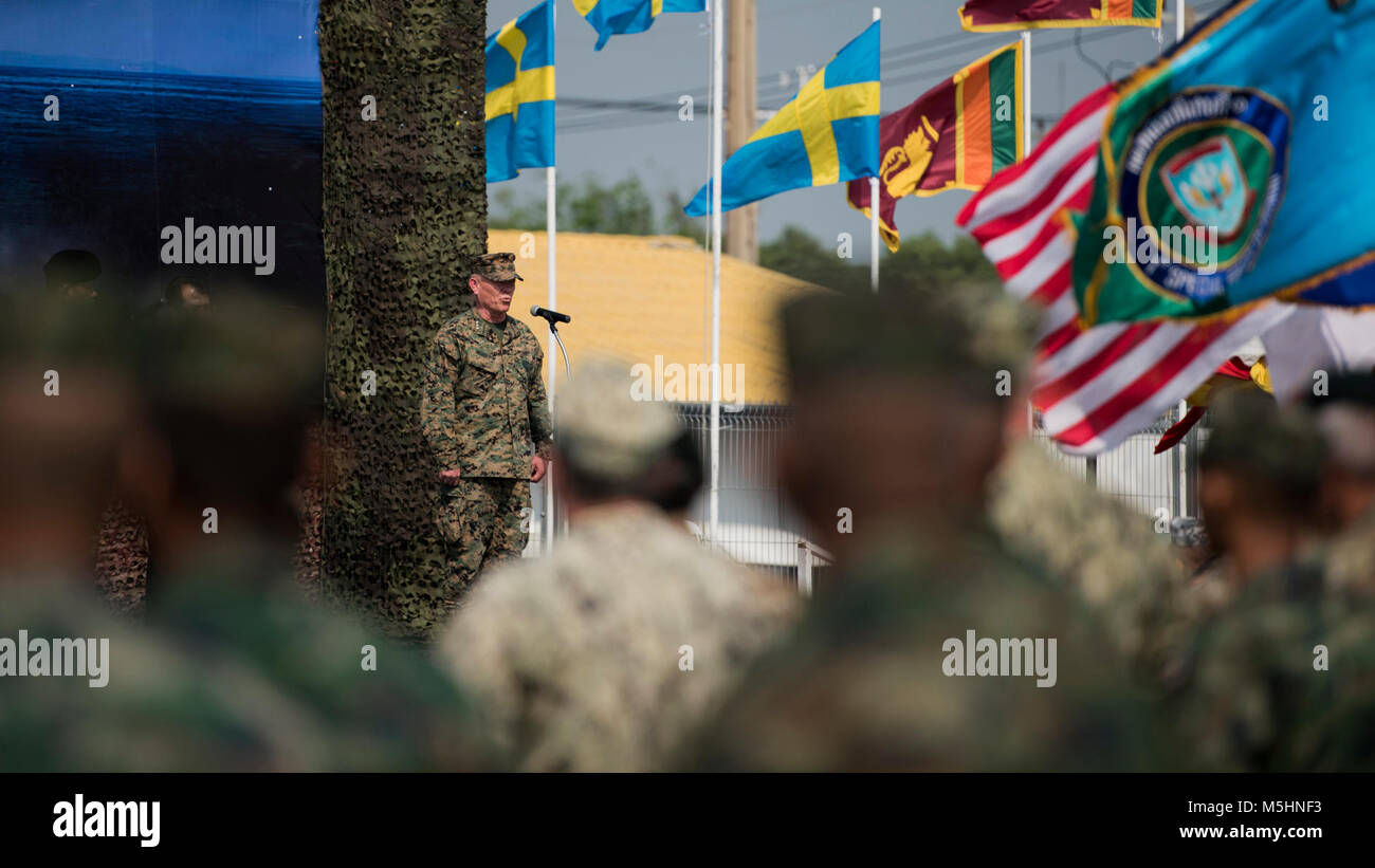 Marine corps general addresses hi-res stock photography and images - Alamy