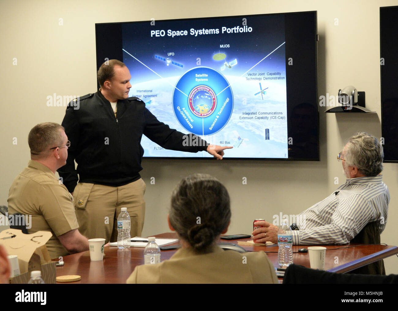 Space and naval warfare systems command hi-res stock photography and ...