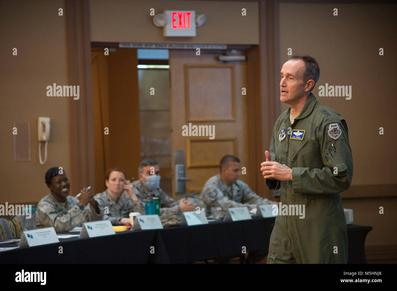 Major General Howard Purcell, 12th Air Force (Air Forces Southern) Air ...