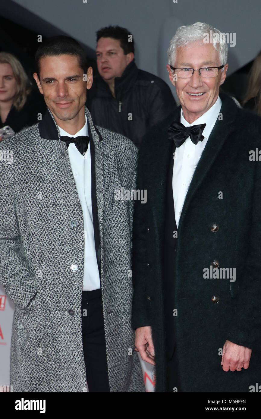 The National TV Awards 2018 - Arrivals Featuring: Andre Portasio, Paul ...