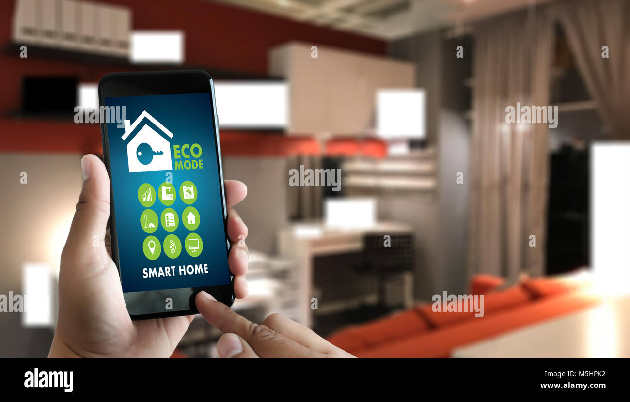 Internet of things iot Remote home control to modern living room system ...
