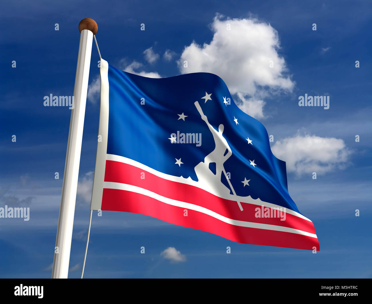 Richmond City flag (isolated with clipping path Stock Photo - Alamy
