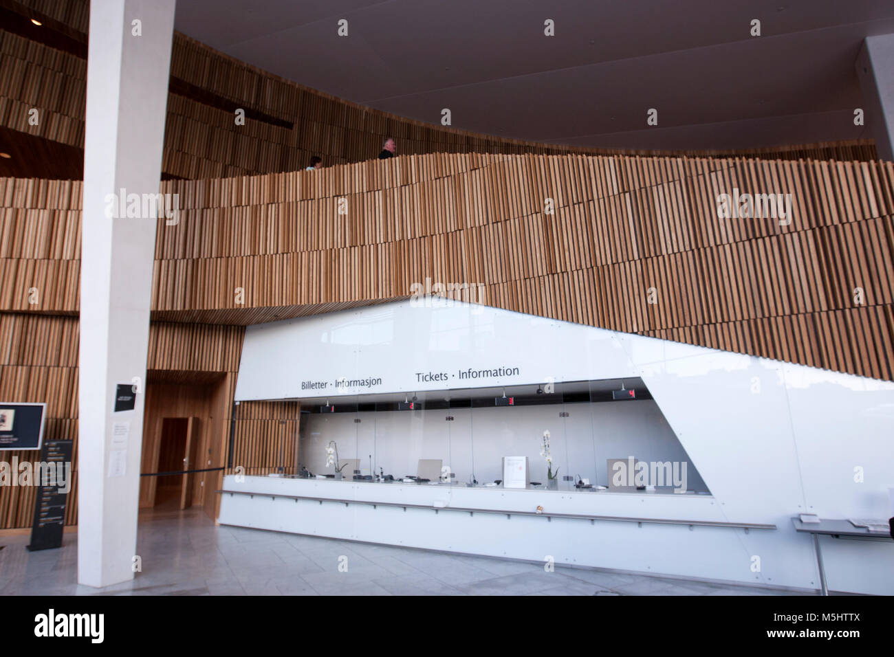 Ticket information desk in the lobby hi-res stock photography and ...