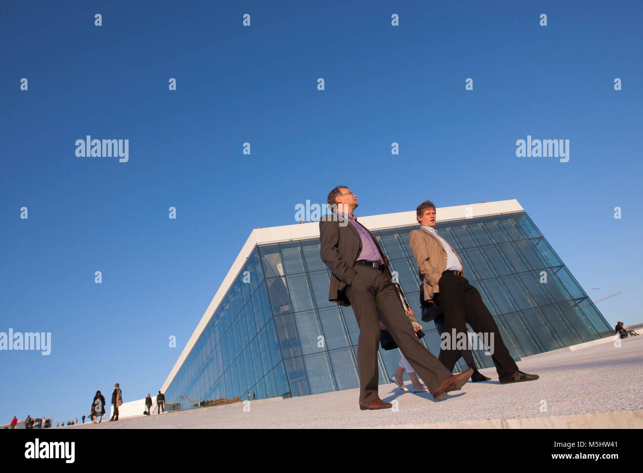 The slope at oslo opera house hi-res stock photography and images - Alamy
