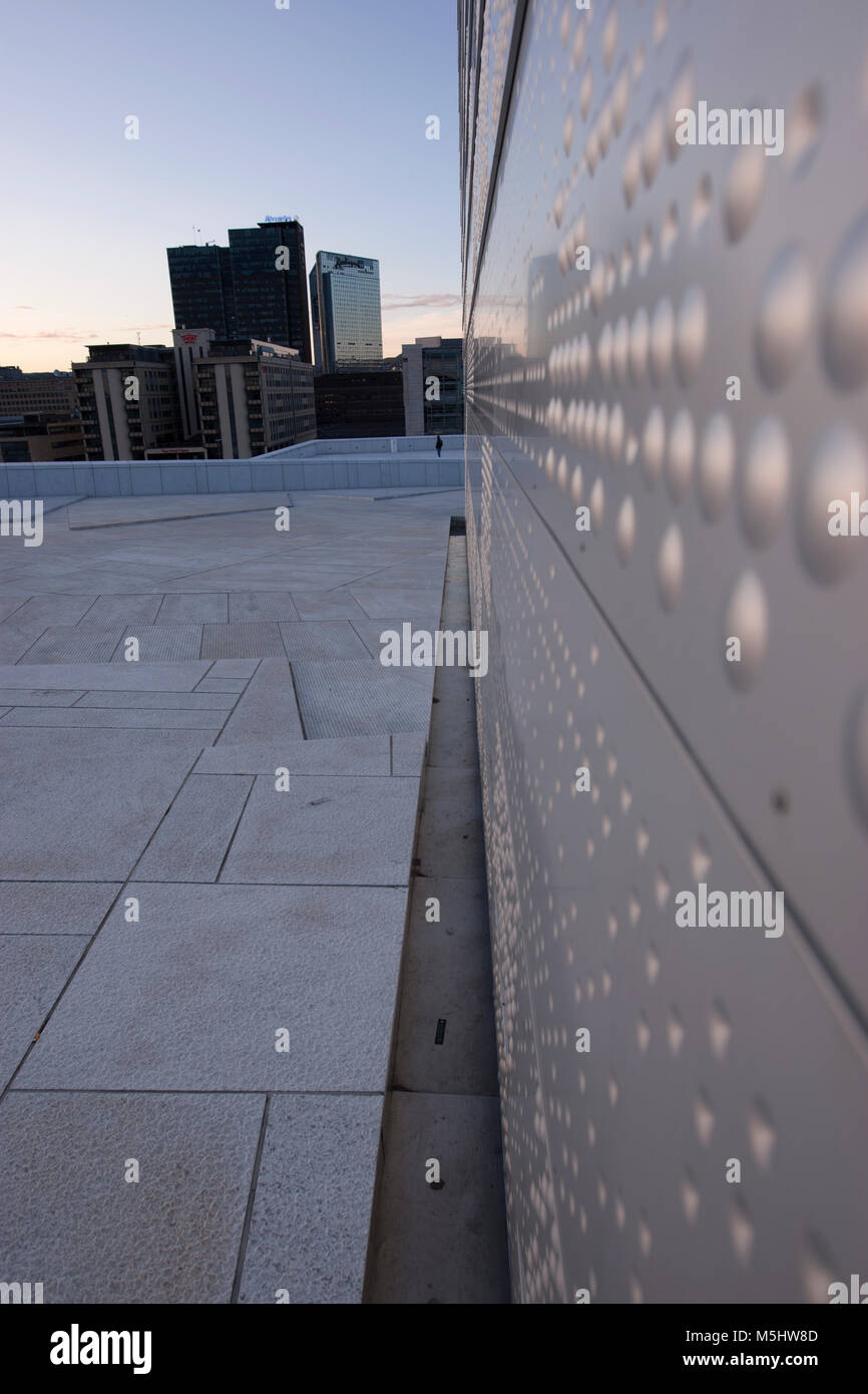 Stage tower of aluminium in a design by Løvaas & Wagle evoking old ...