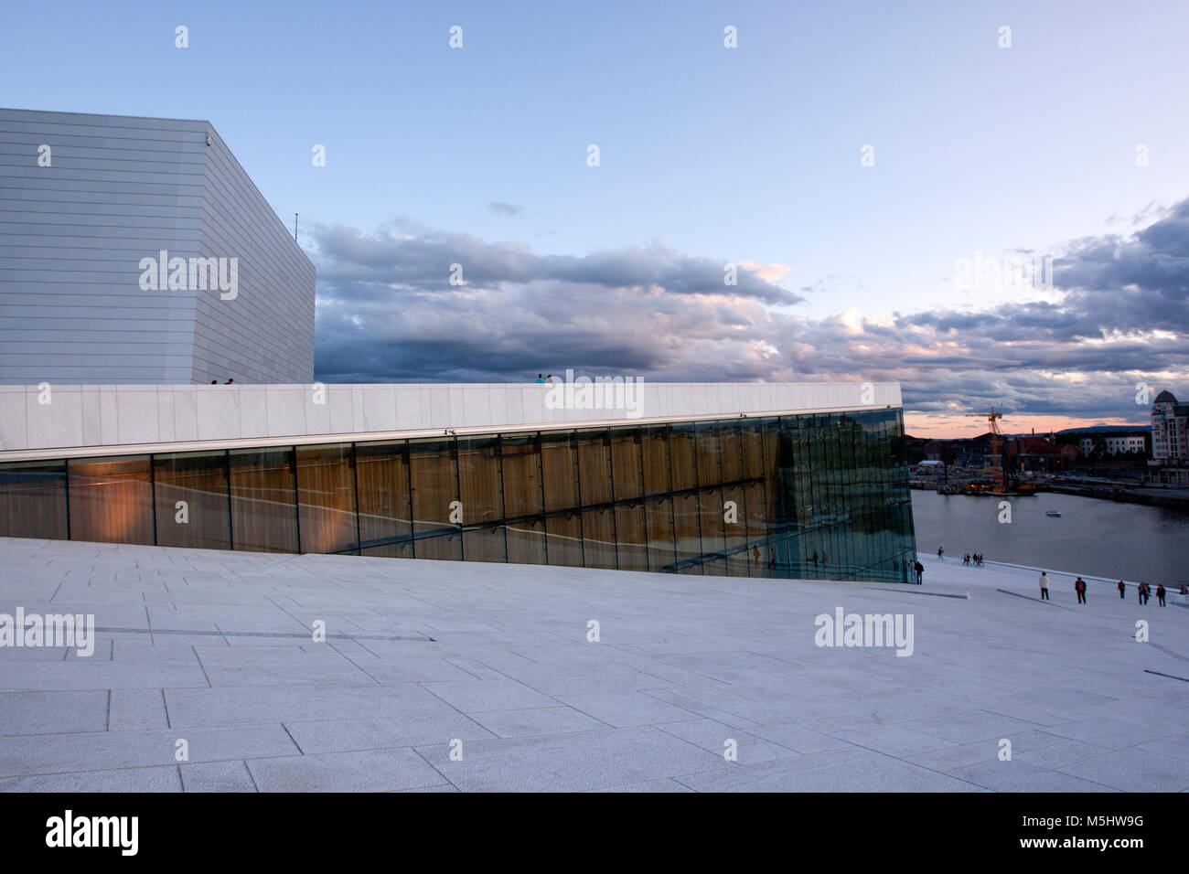 The slope at oslo opera house hi-res stock photography and images - Alamy