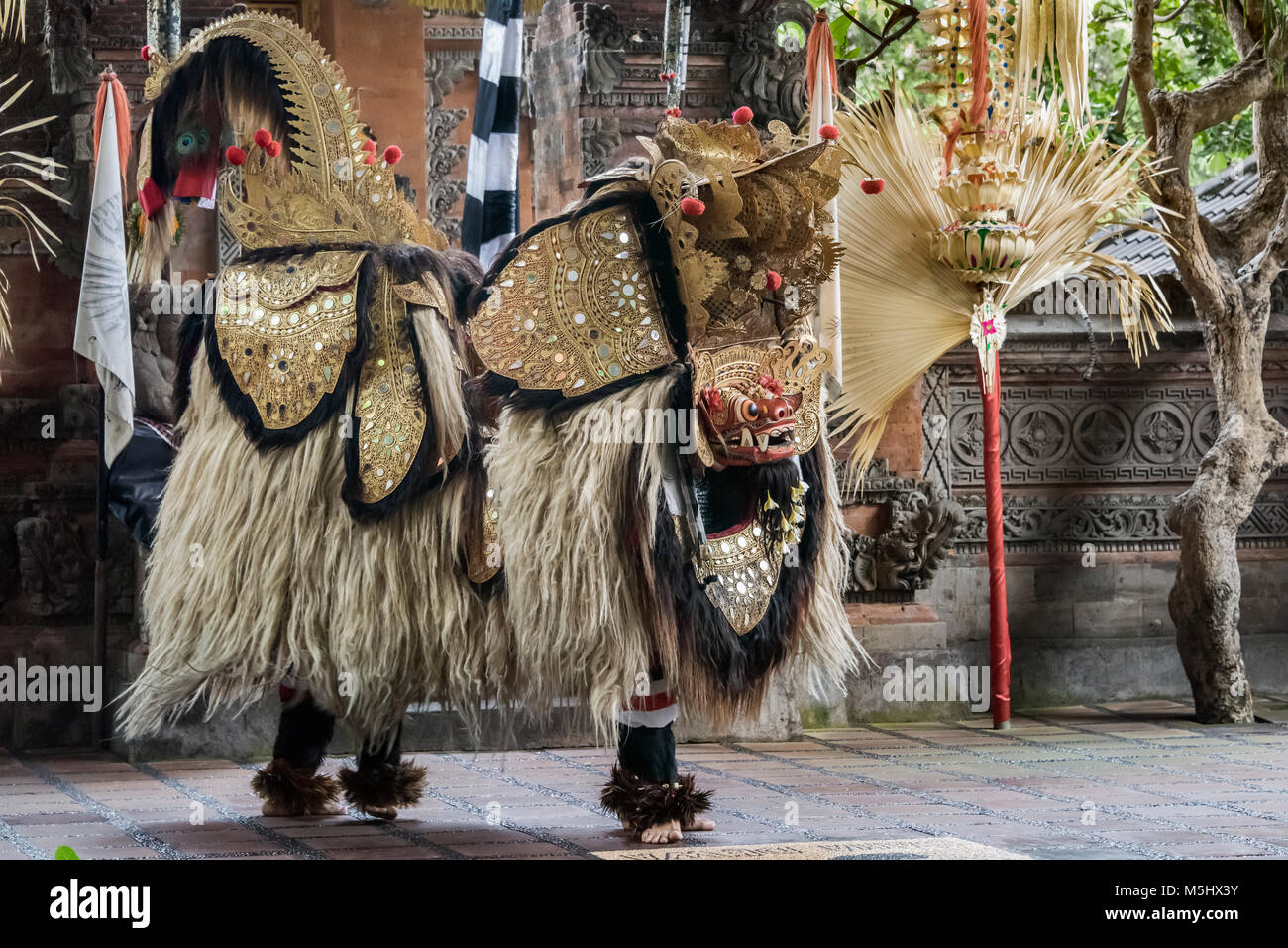 Indonesian Barong (lion) Calon Arang traditional dance, Sahadewa, Dance ...