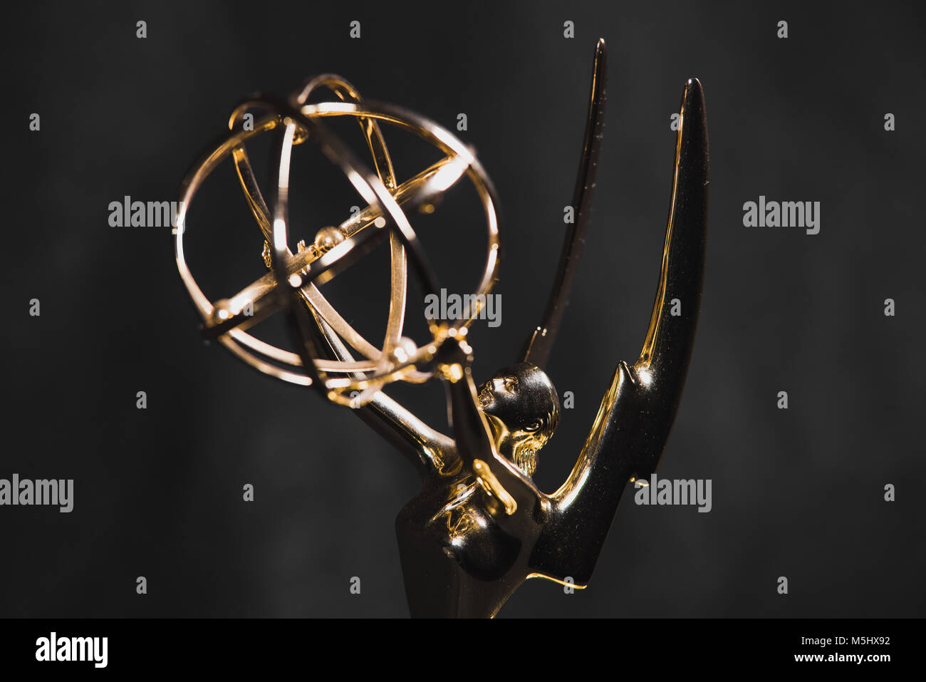 Emmy Award Statue Stock Photo - Alamy