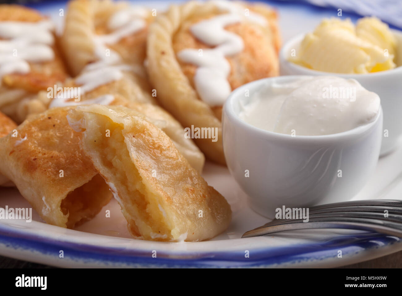 Polish pierogi ruskie hi-res stock photography and images - Alamy