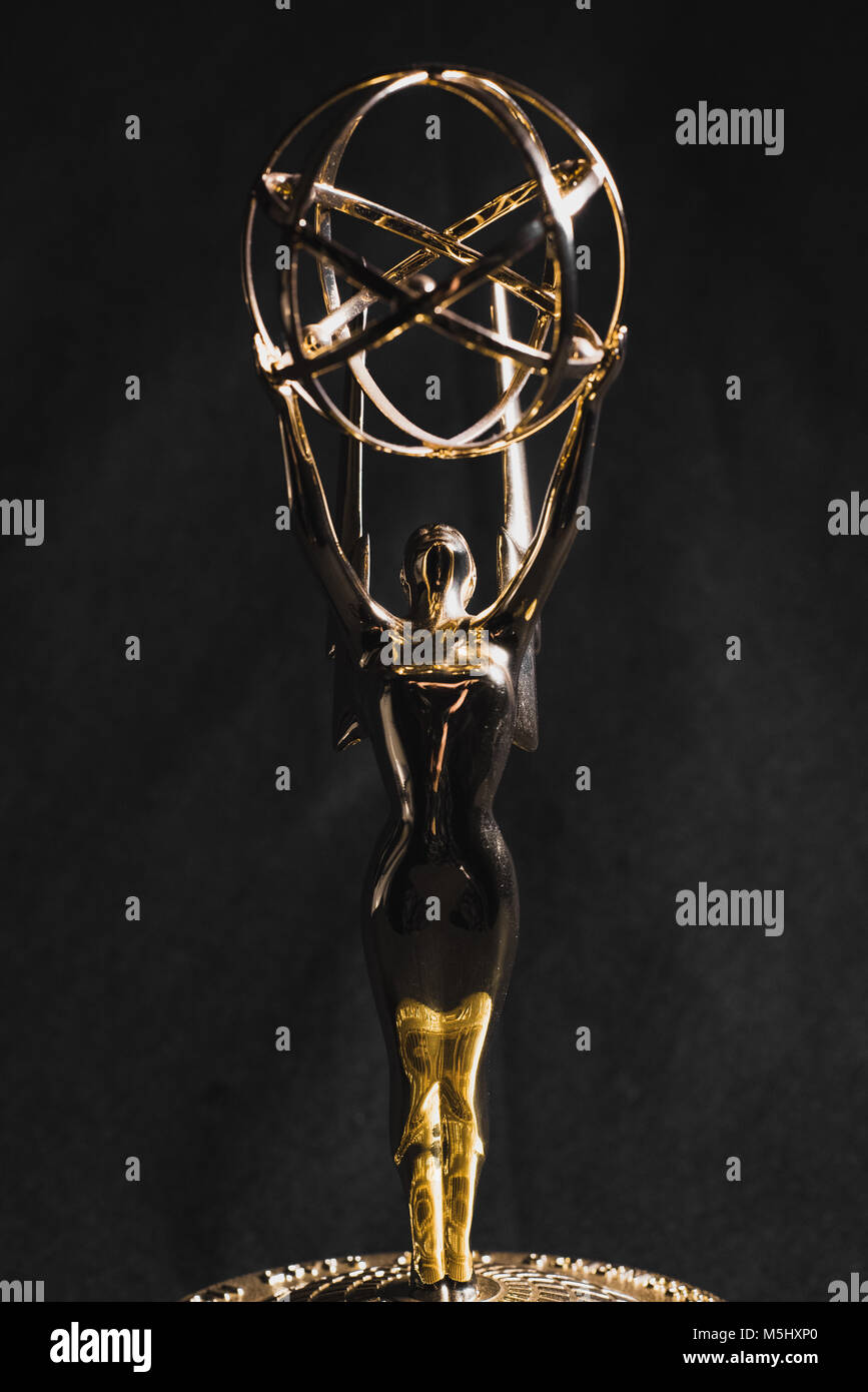 Emmy Award Statue Stock Photo - Alamy