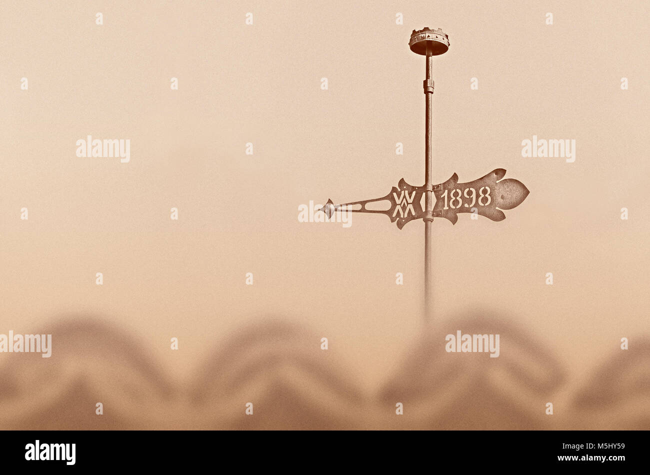 Wind vane antique hi-res stock photography and images - Alamy