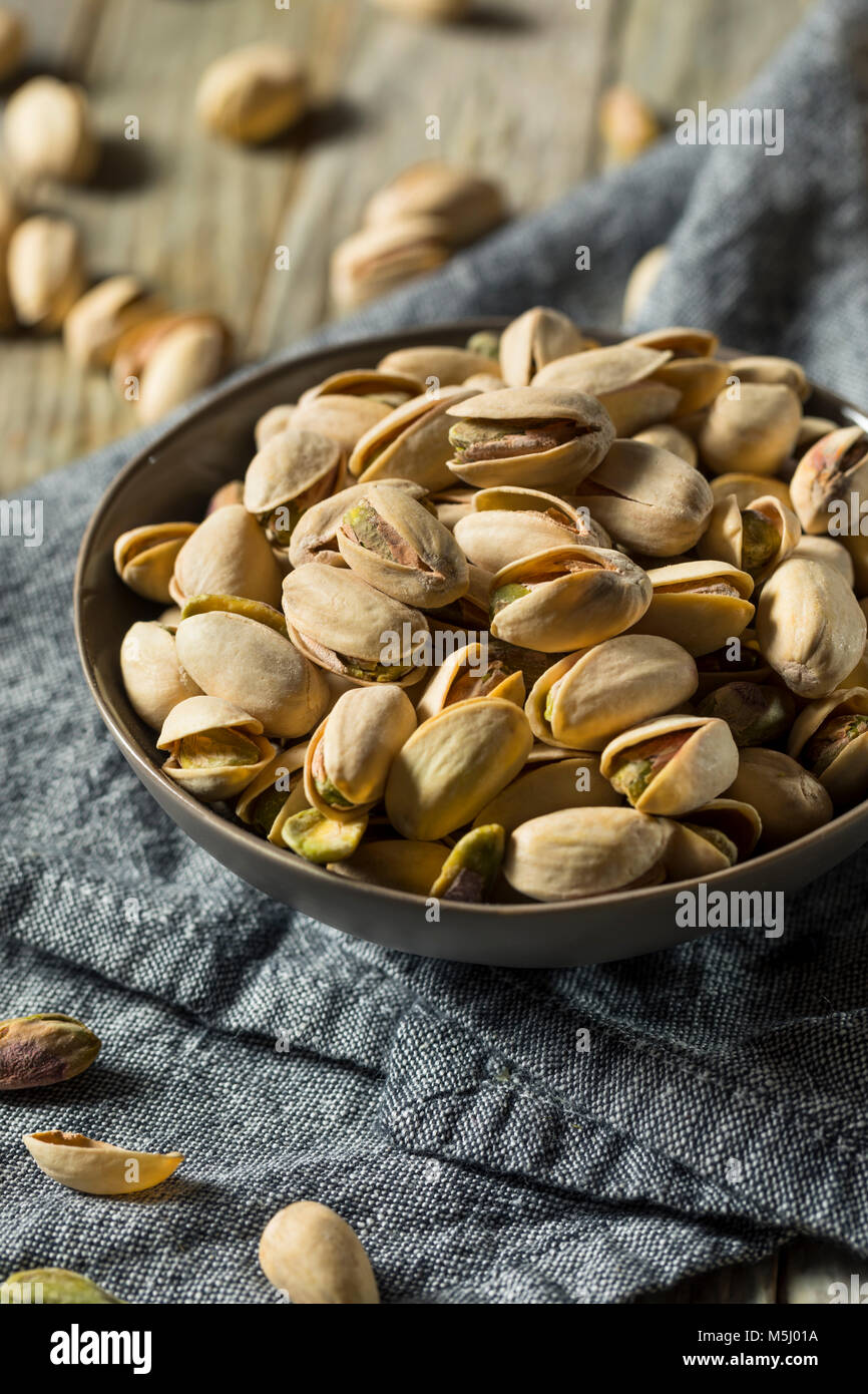 Roasted and Slated Pistachio Nuts in the Shell Stock Photo - Alamy