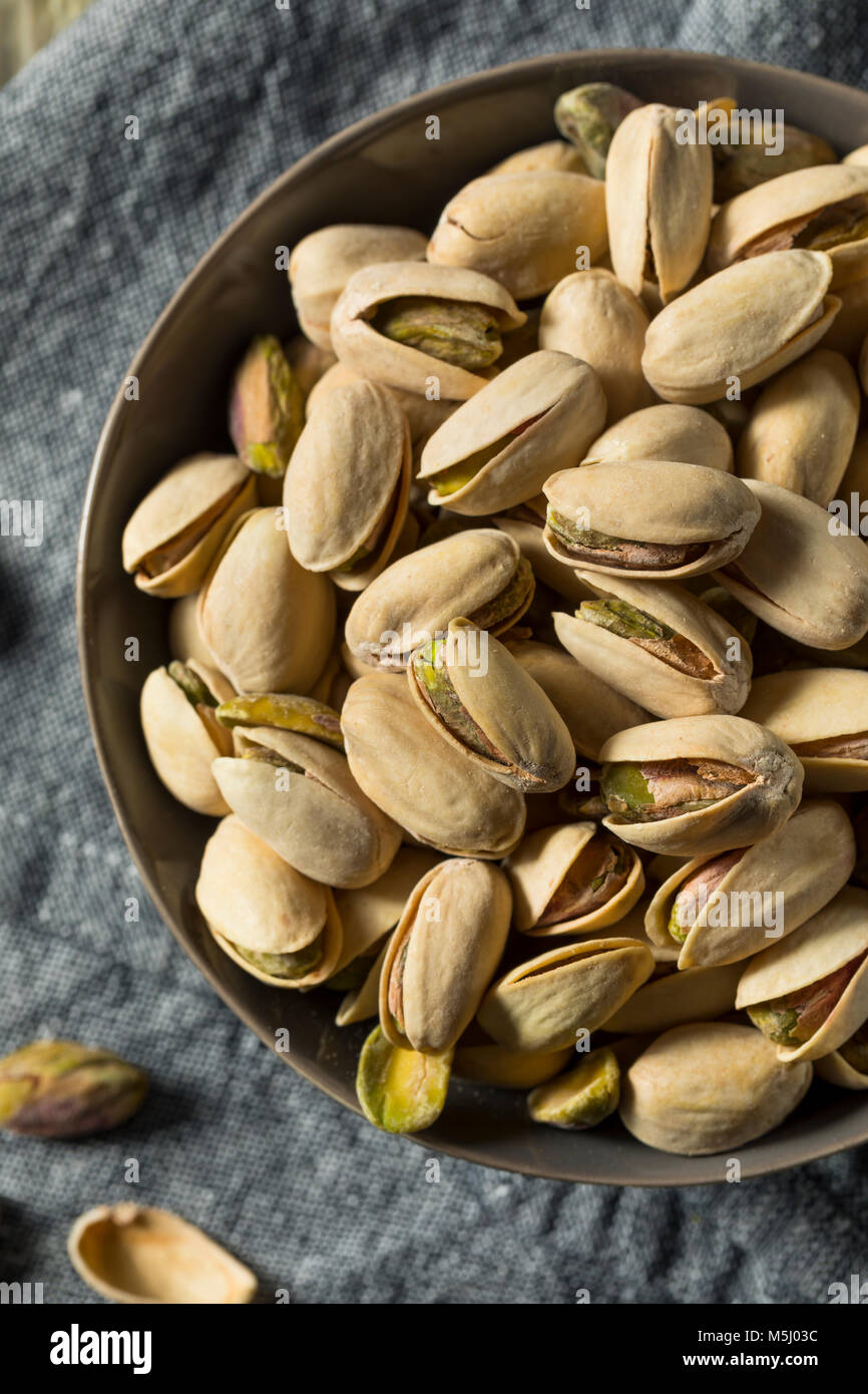 Roasted and Slated Pistachio Nuts in the Shell Stock Photo - Alamy