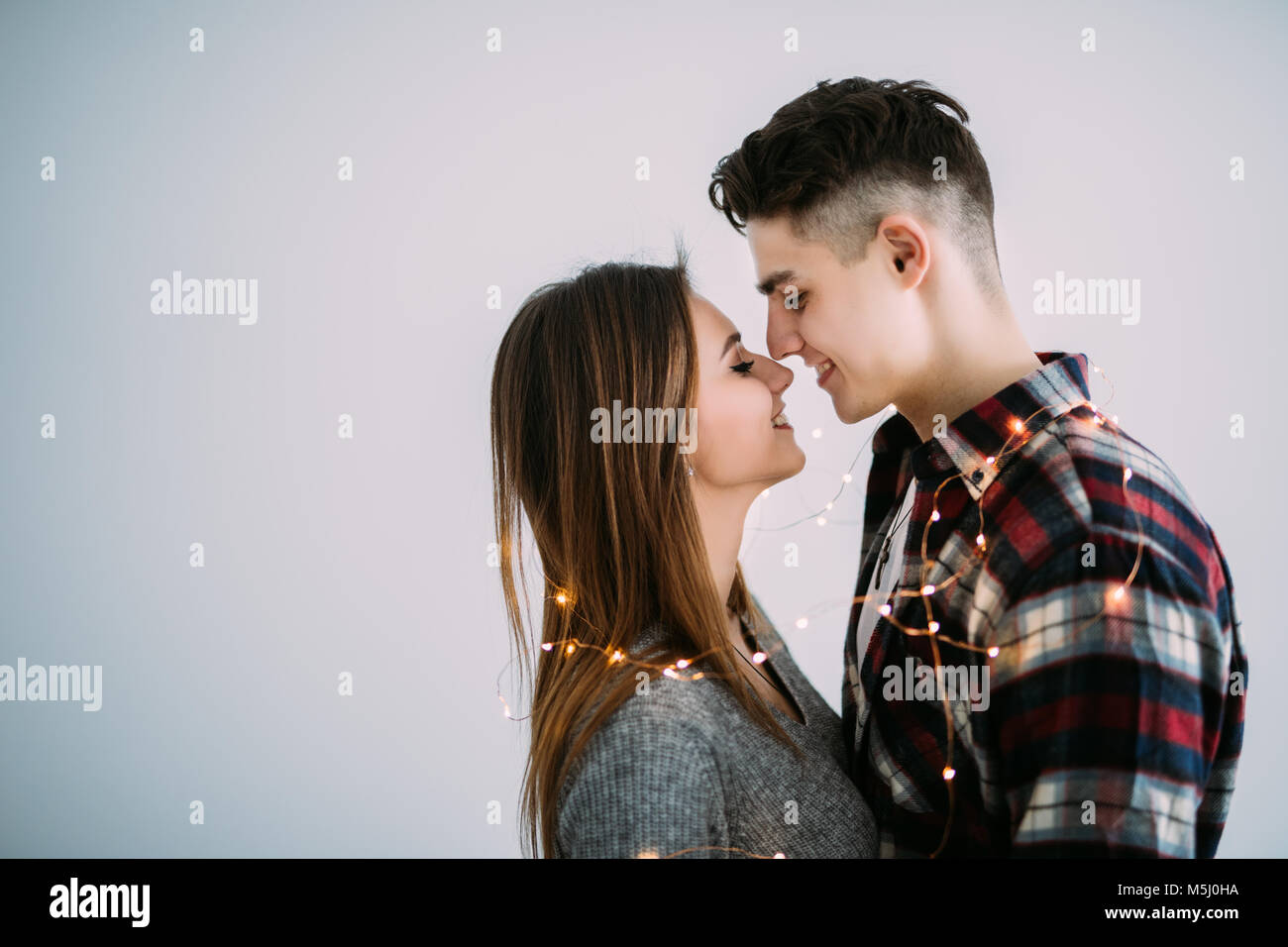 Neck hug hi-res stock photography and images - Alamy