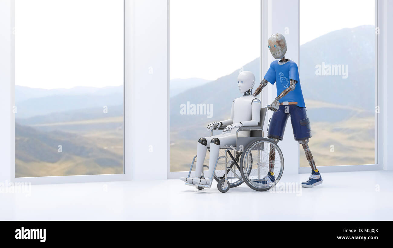 Robot wheelchair hi-res stock photography and images - Alamy