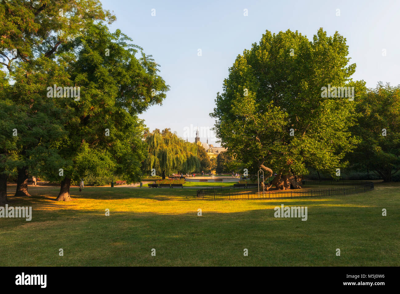 Prague city park hi-res stock photography and images - Alamy