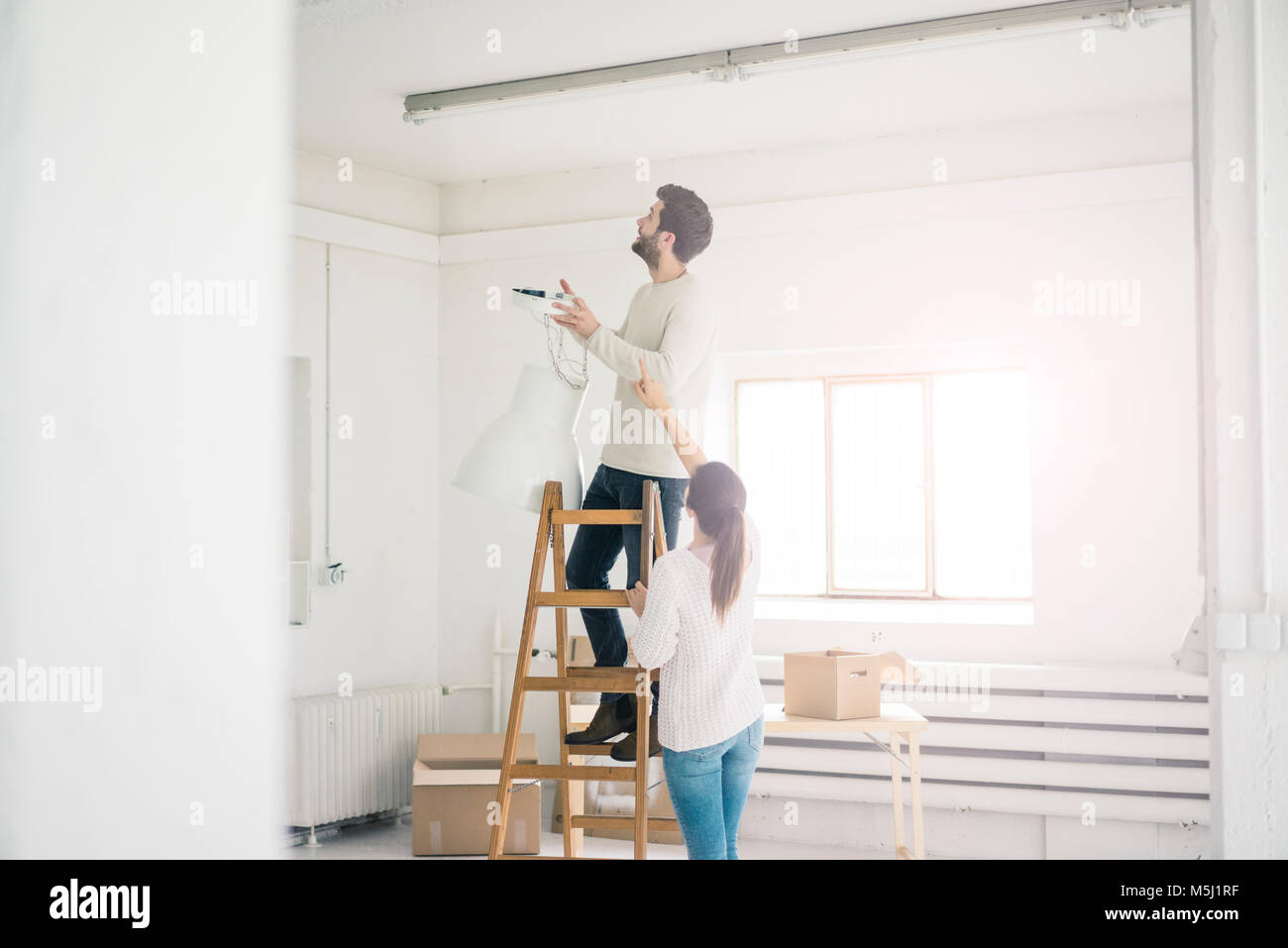 Moving to new home hi-res stock photography and images - Alamy
